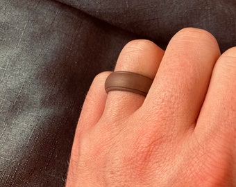 Brown Wedding Band Men - Etsy