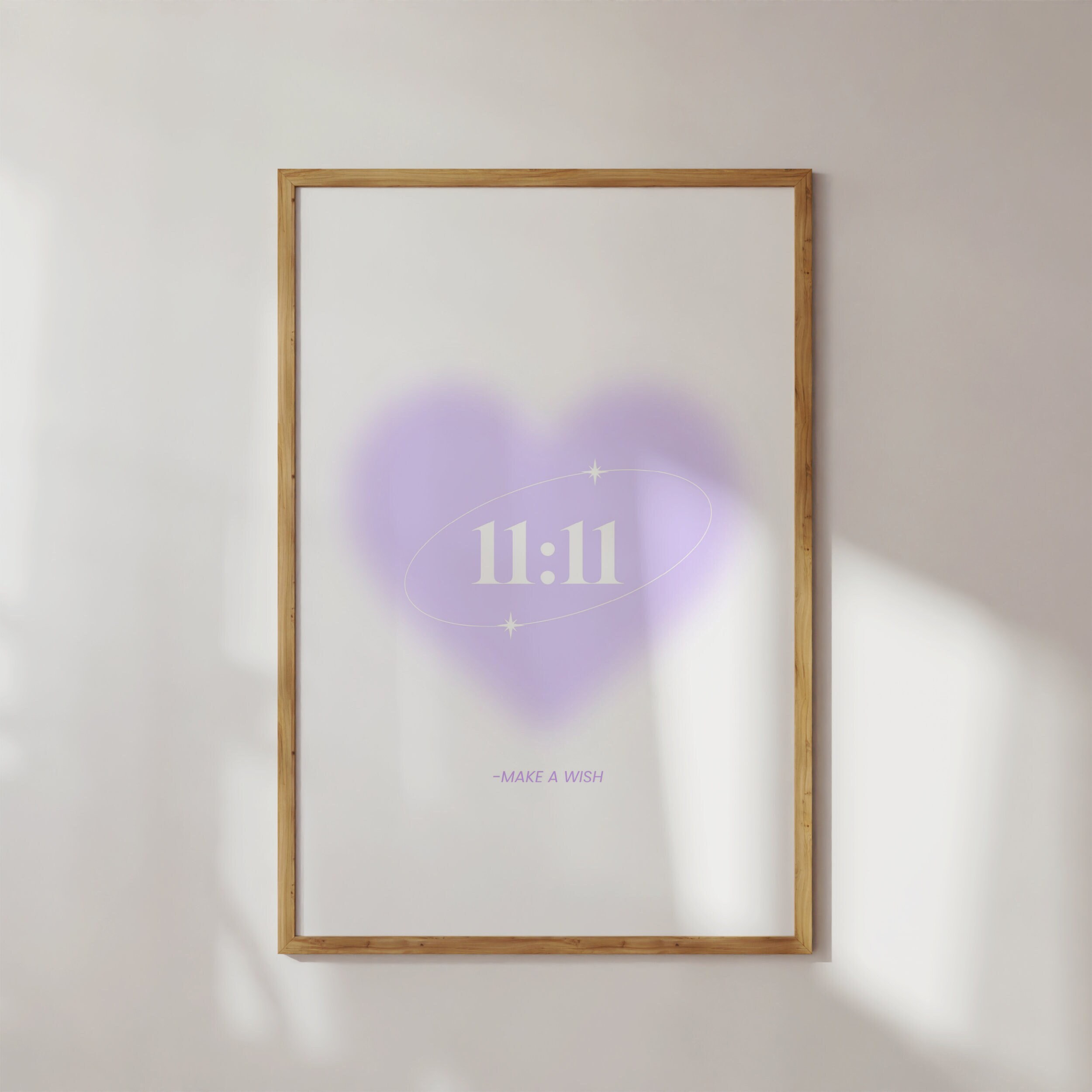11:11 Aura Angel Number Poster Instant Printable Download, Angel Number ...