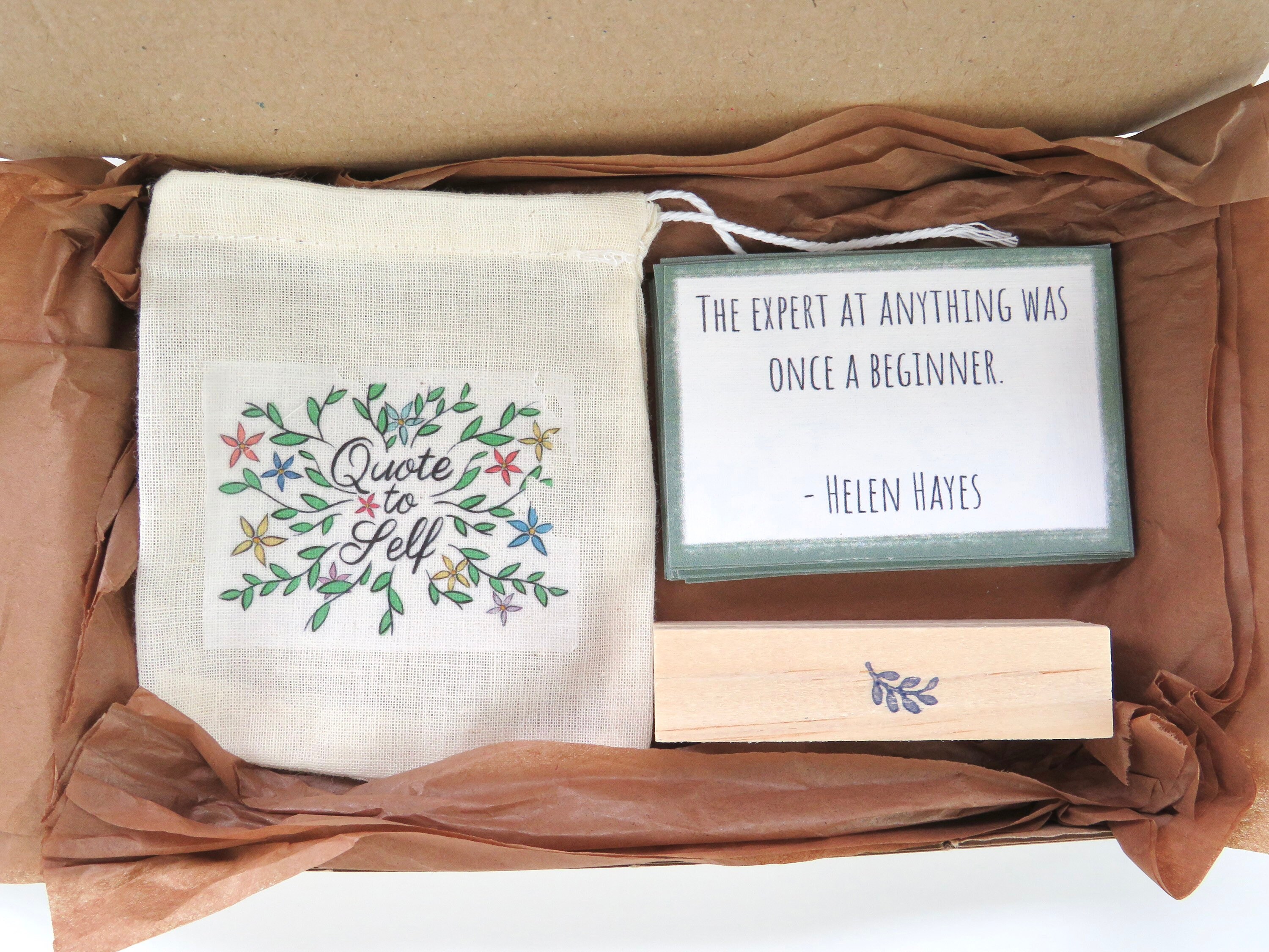 Work Affirmations Inspirational Quotes Card Gift Set - Etsy