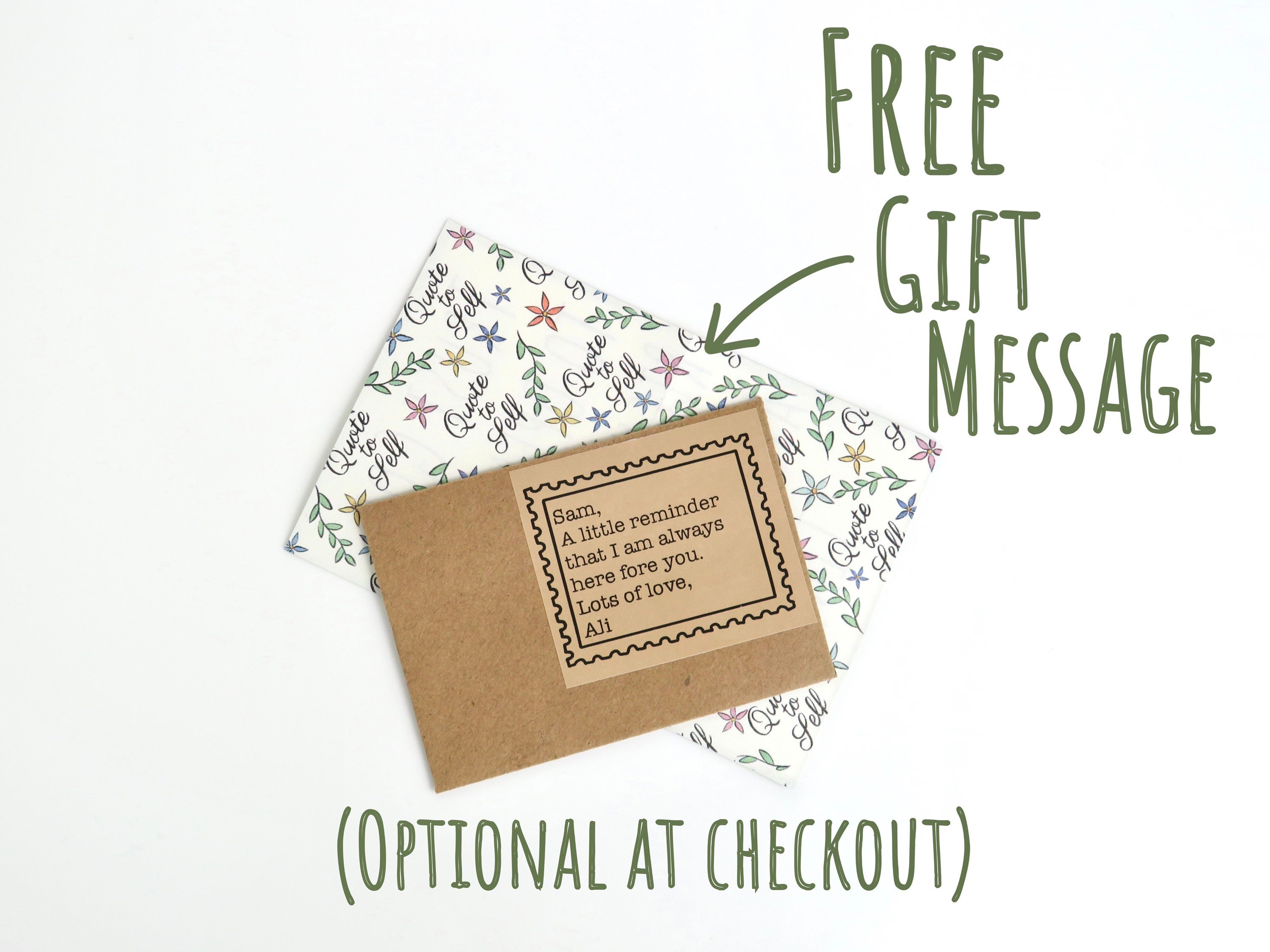 Happiness Quote Happy Mail Letter Inspirational Gift Gandhi | Etsy