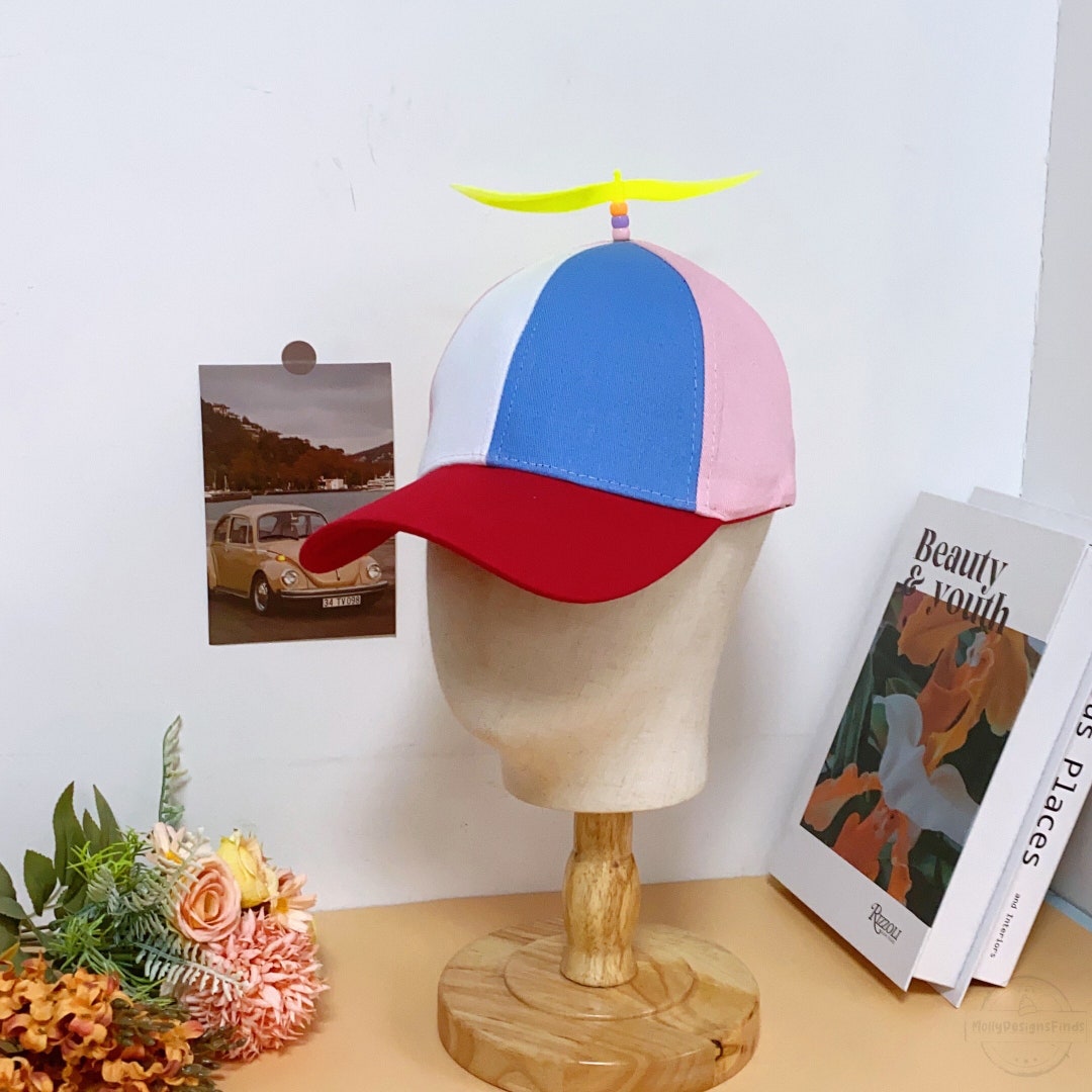 Propeller Bamboo Dragonfly Baseball Cap,detachable Propeller Hat ...