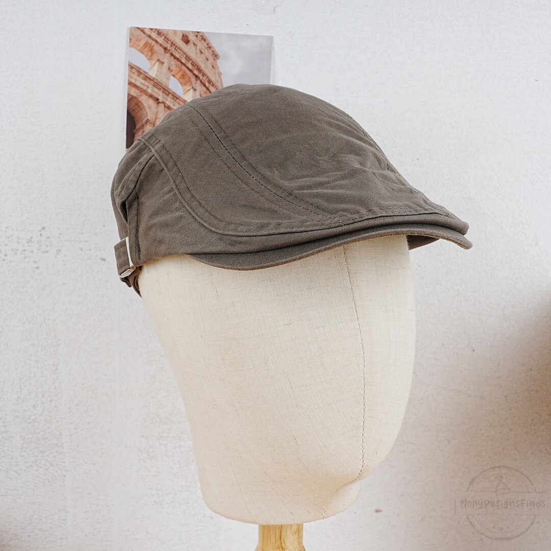 Men's Cotton Beret Hat,men Newsboy Hat,british Retro Forward Hat,cabbie ...