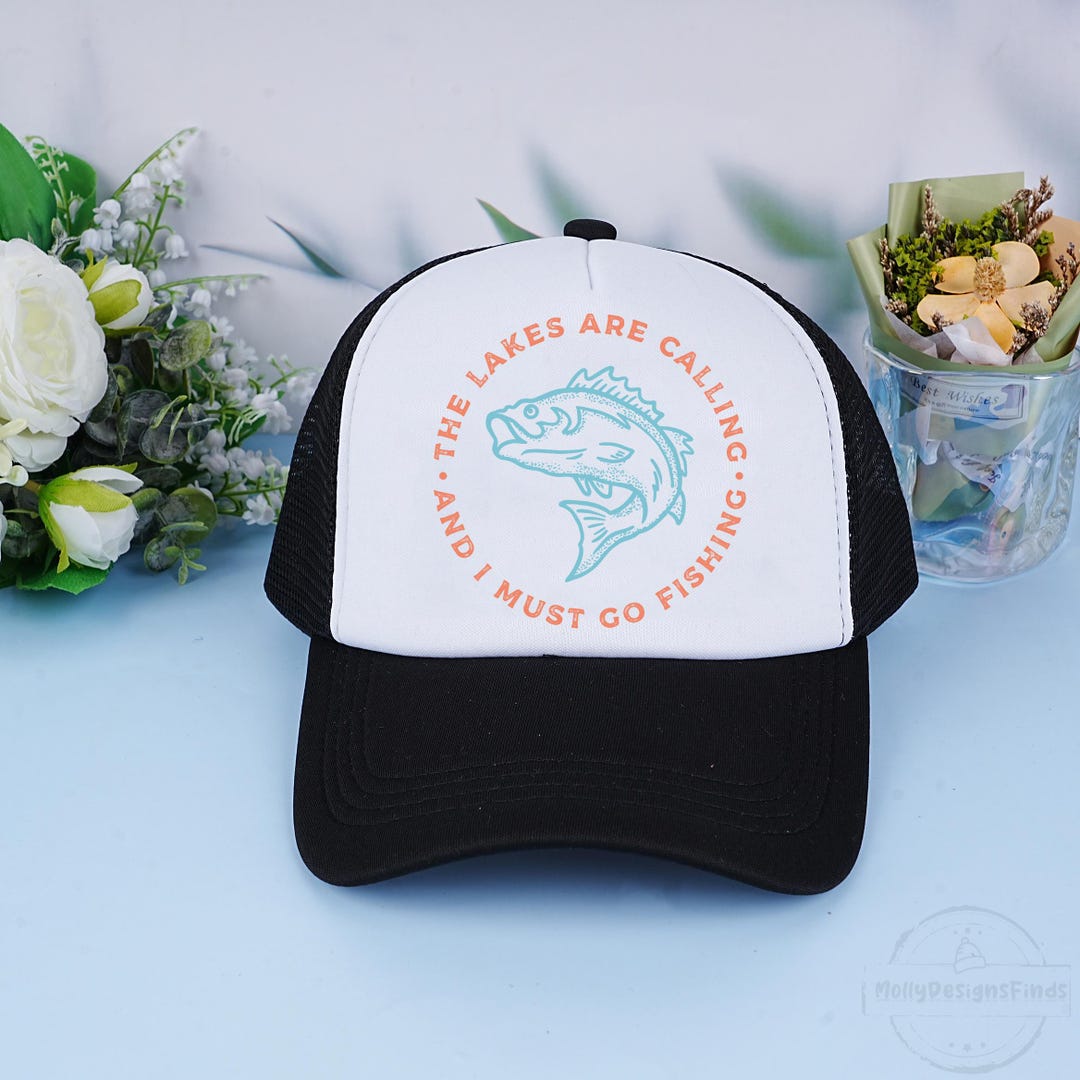 Funny Fish Trucker Hat,personalized Foam Hat,summer Hat,unisex Hat ...
