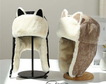 Cat Ear Ushanka - Etsy