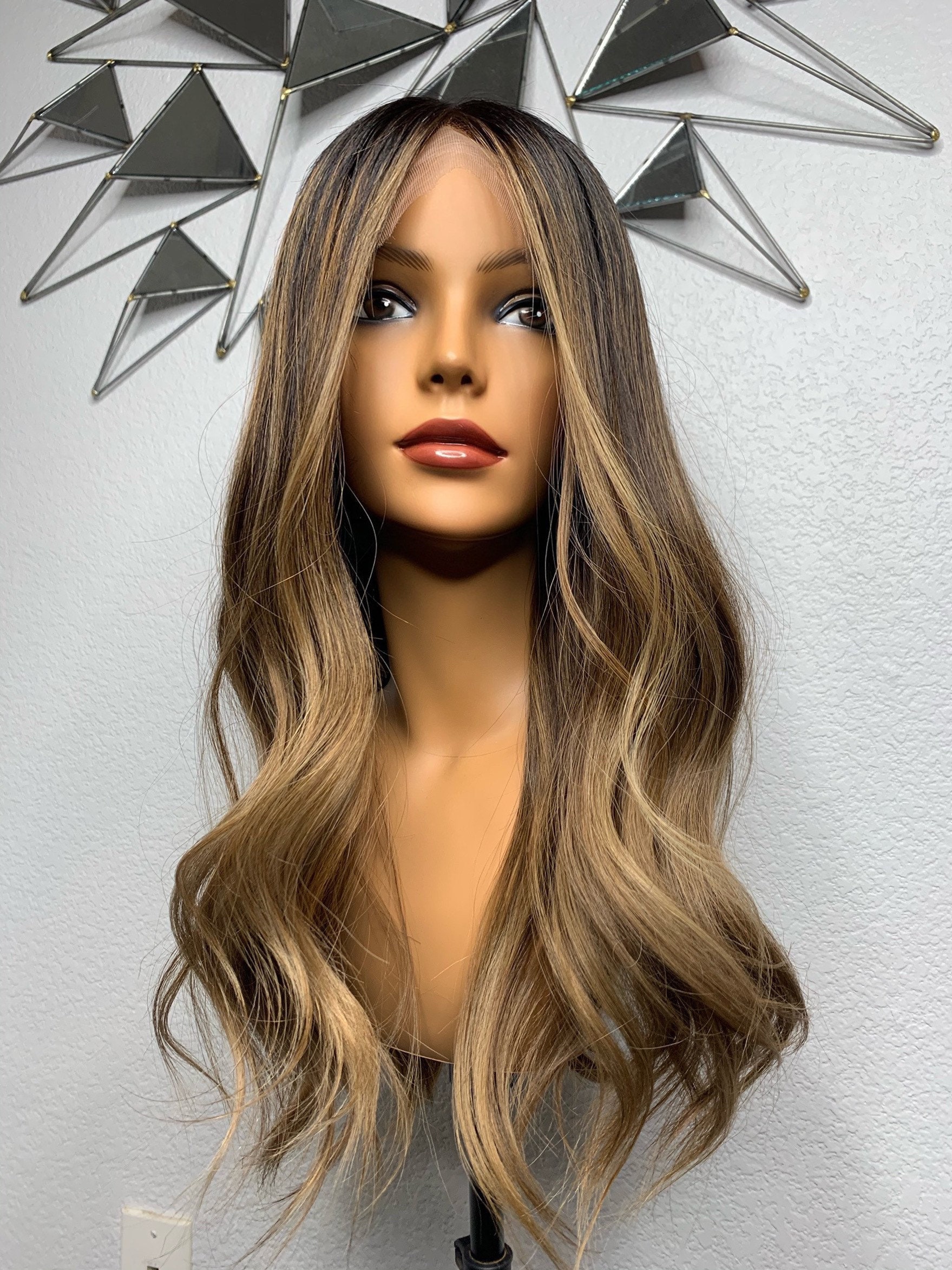 Custom Colored Lace Front Wig | Etsy