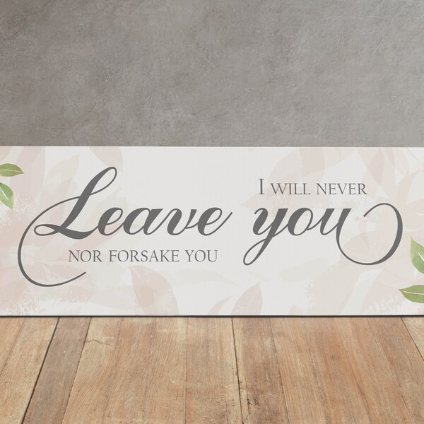 I Will Never Leave - Etsy