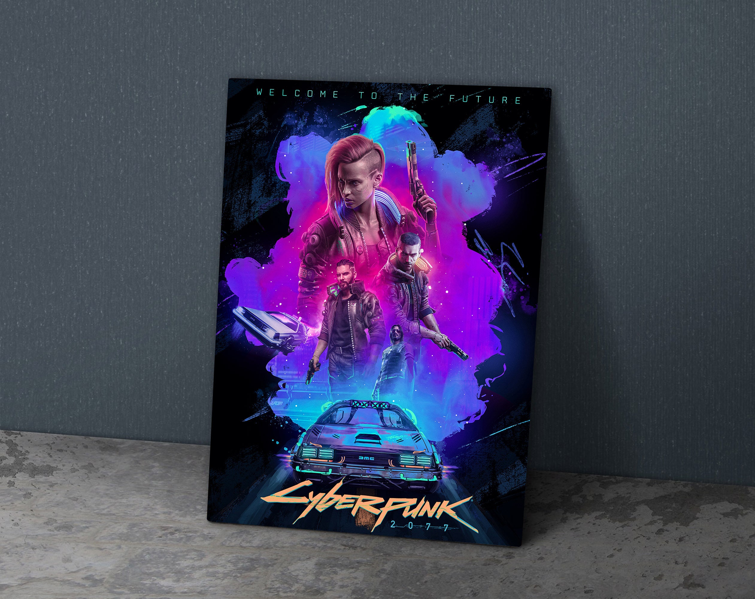 Cyberpunk 2077 Custom Poster Cyberpunk Poster Night City | Etsy