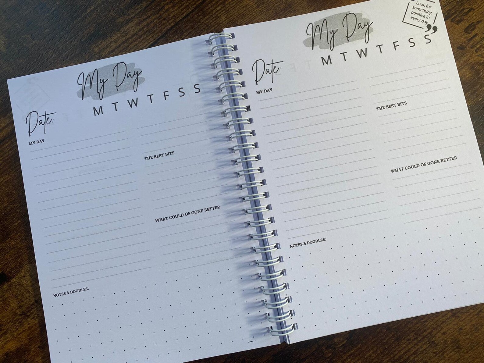 12 Week Daily Journal - Etsy