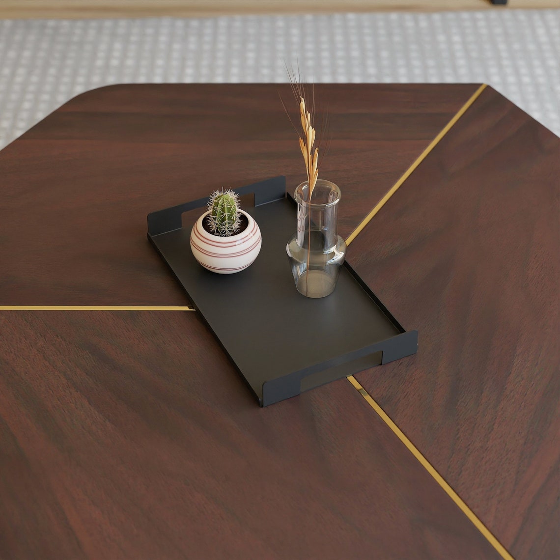 Minimalist Metal Valet Tray: Modern Decorative Organizer - Etsy