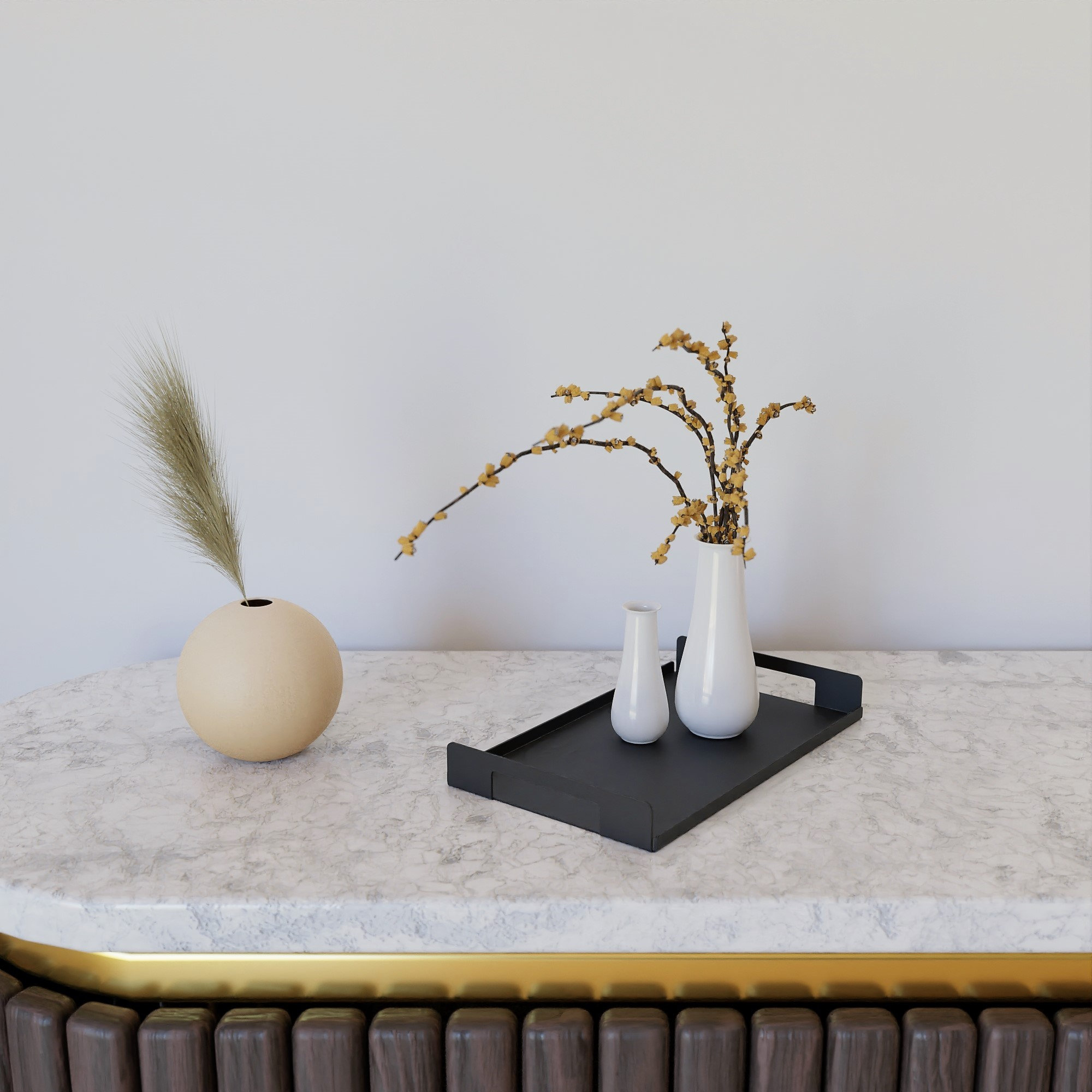 Minimalist Metal Valet Tray: Modern Decorative Organizer - Etsy