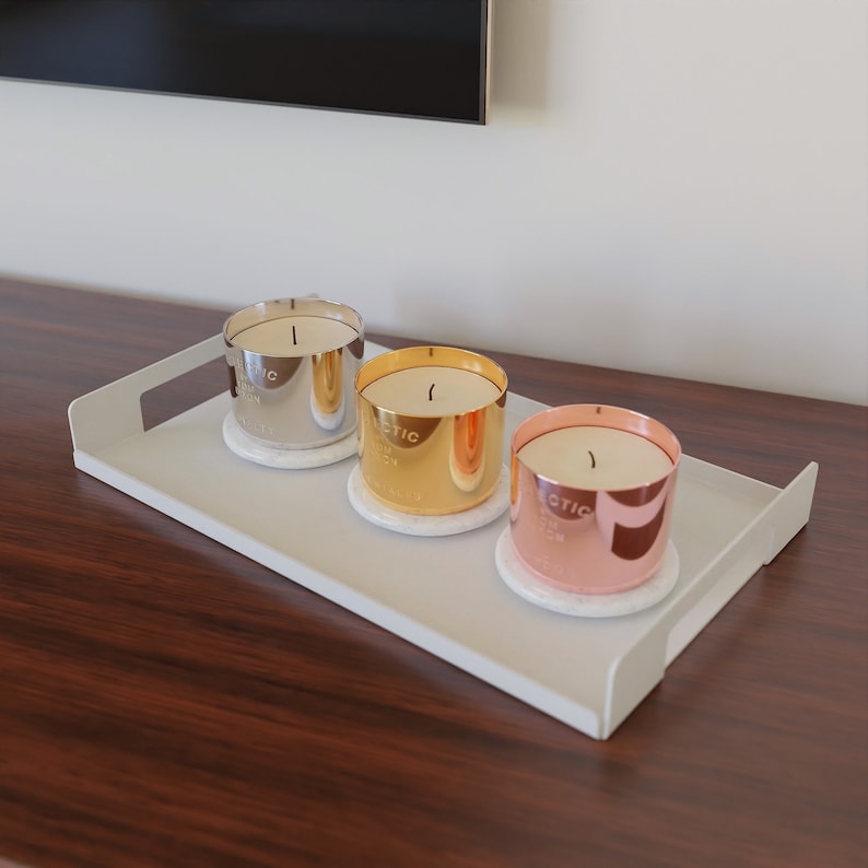 Minimalist Metal Valet Tray: Modern Decorative Organizer - Etsy