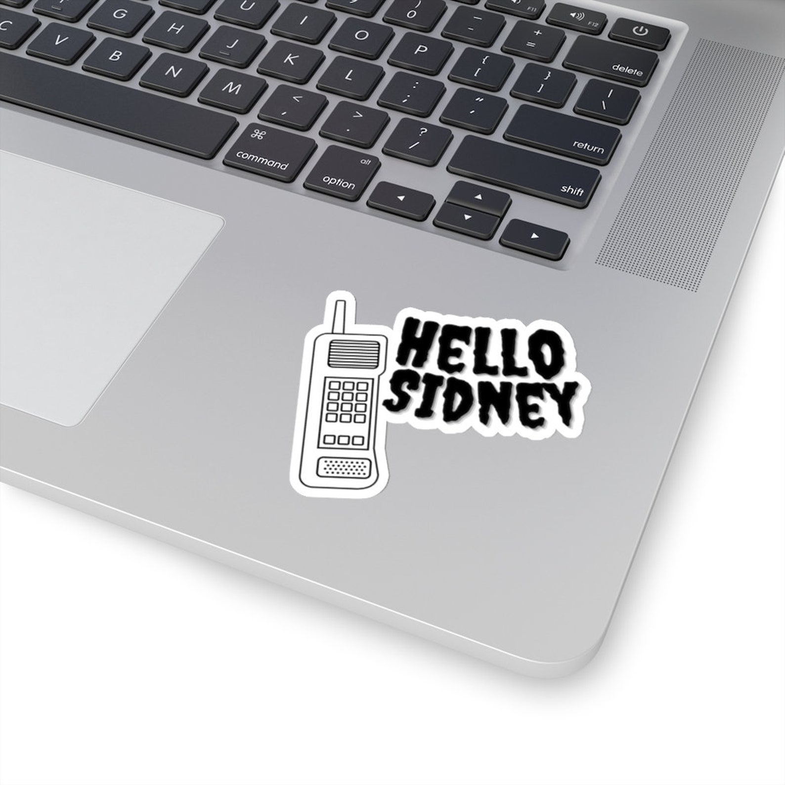 Hello Sidney Scream Movie Kiss-cut Sticker - Etsy