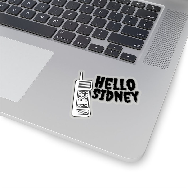 Hello Sidney Scream Movie Kiss-cut Sticker - Etsy