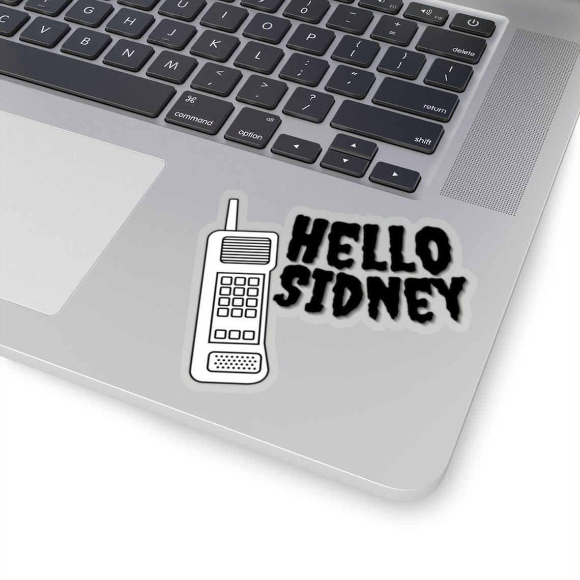 Hello Sidney Scream Movie Kiss-cut Sticker - Etsy