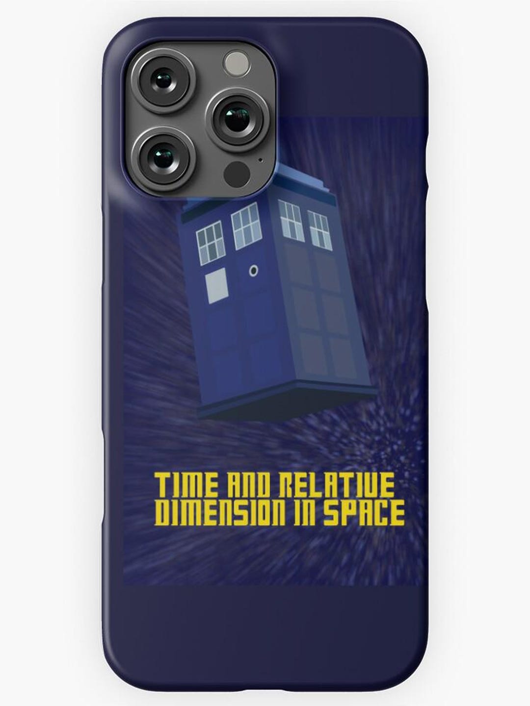 Time and Relative Dimension in Space Phone Case, Time, Relative ...