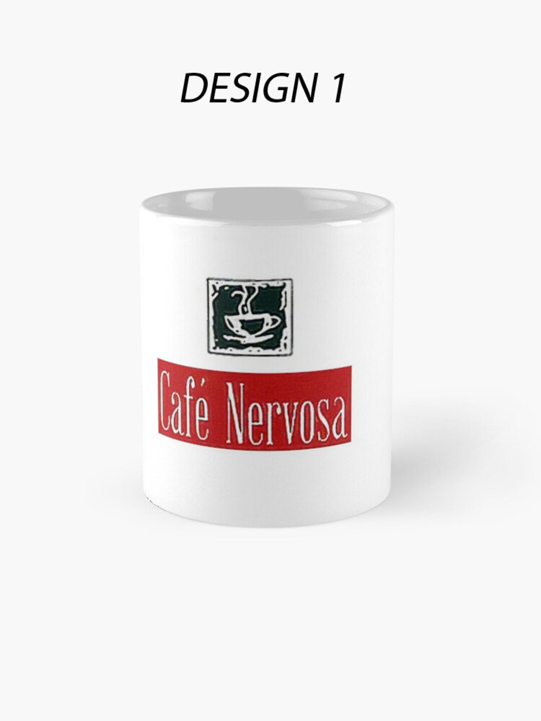 Cafe Nervosa Mug, Fraiser Mug, Cafe Mug, Nervosa Mug, Cheers Mug, Crane ...