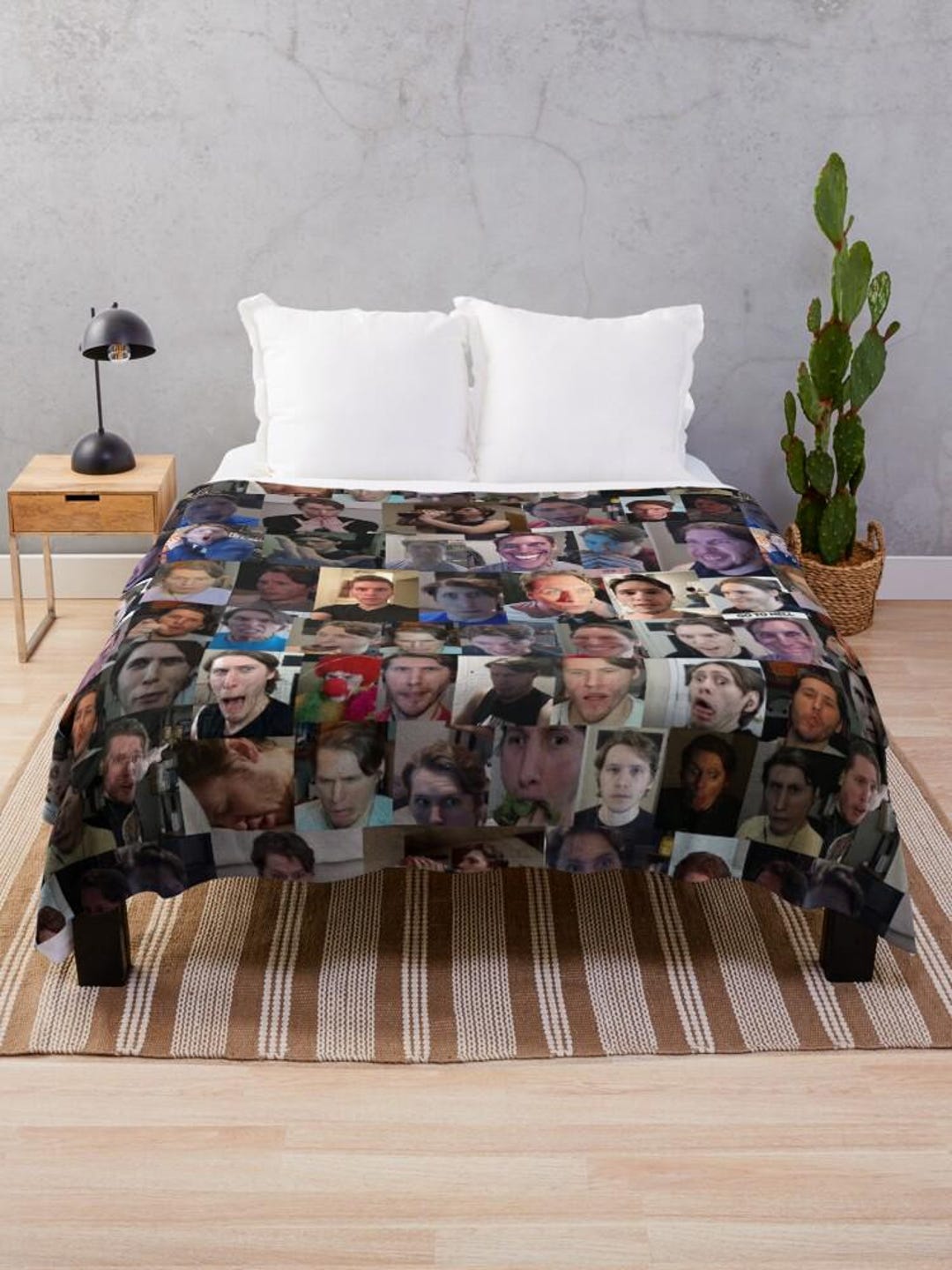 Jerma Collage Velveteen Plush Blanket, Collage, Collection, Compilation ...