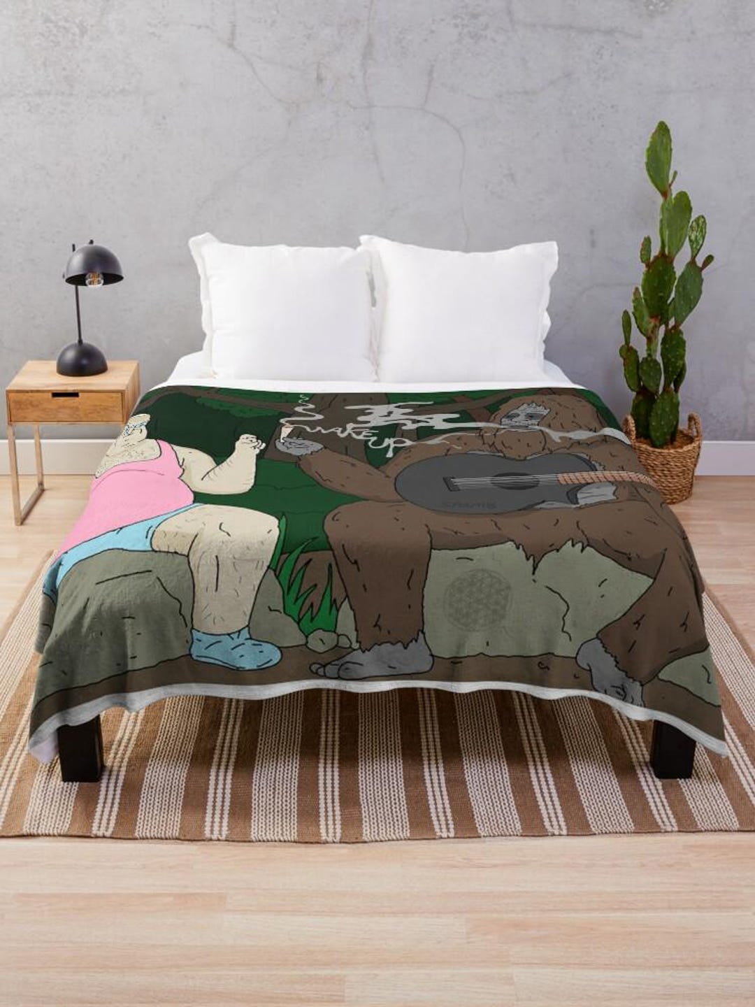 Smoking Big Nose Velveteen Plush Blanket, Mike Nolan, Nolsey, Nolzy ...