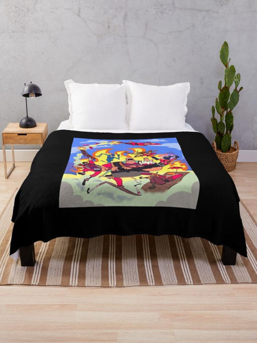 Team Fortress 2 Velveteen Plush Blanket, Tf2, Team Fortress 2 ...