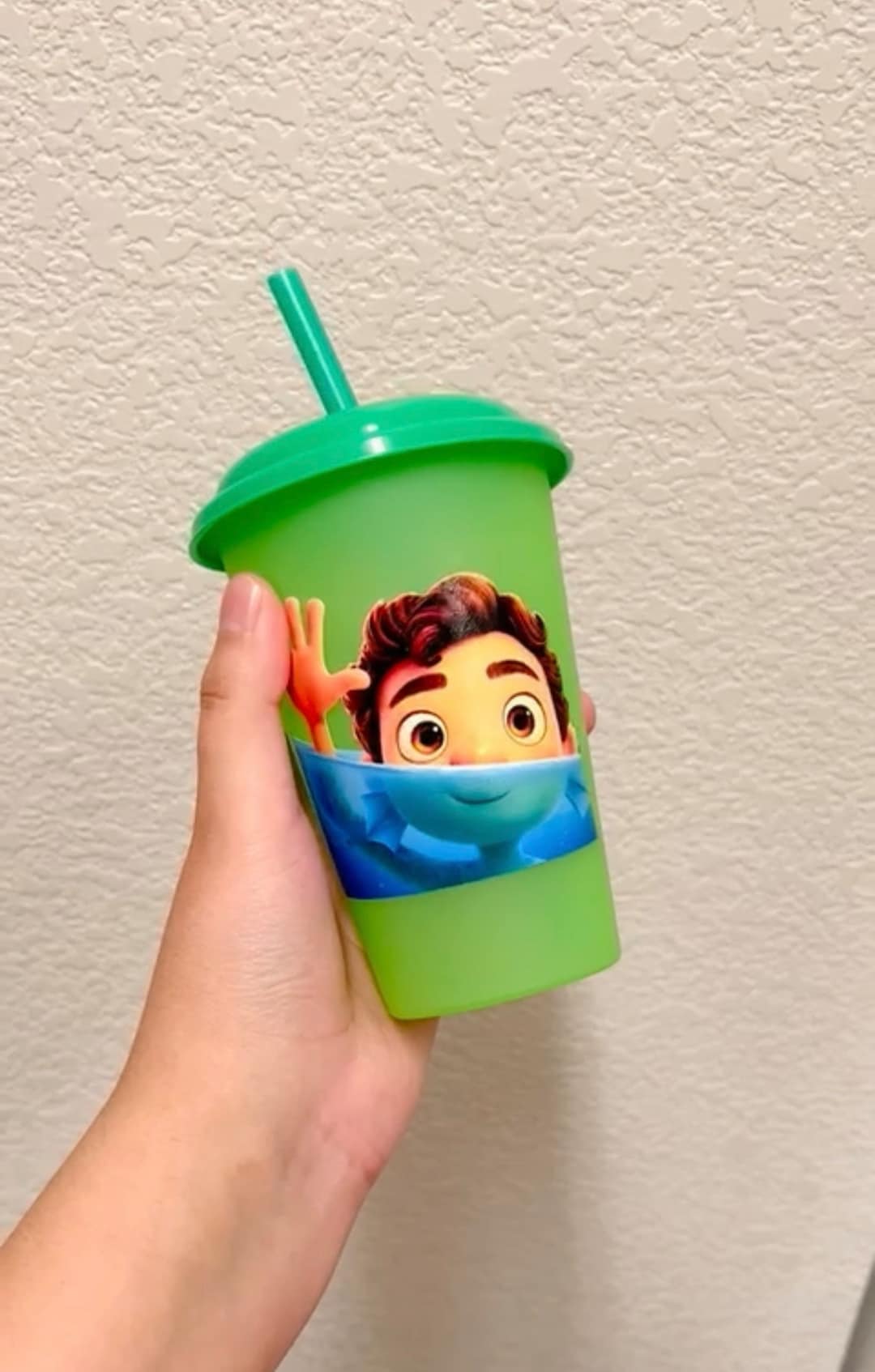 Luca Inspired Kids Color Changing Cup /alberto Scorfano/luca Paguro ...