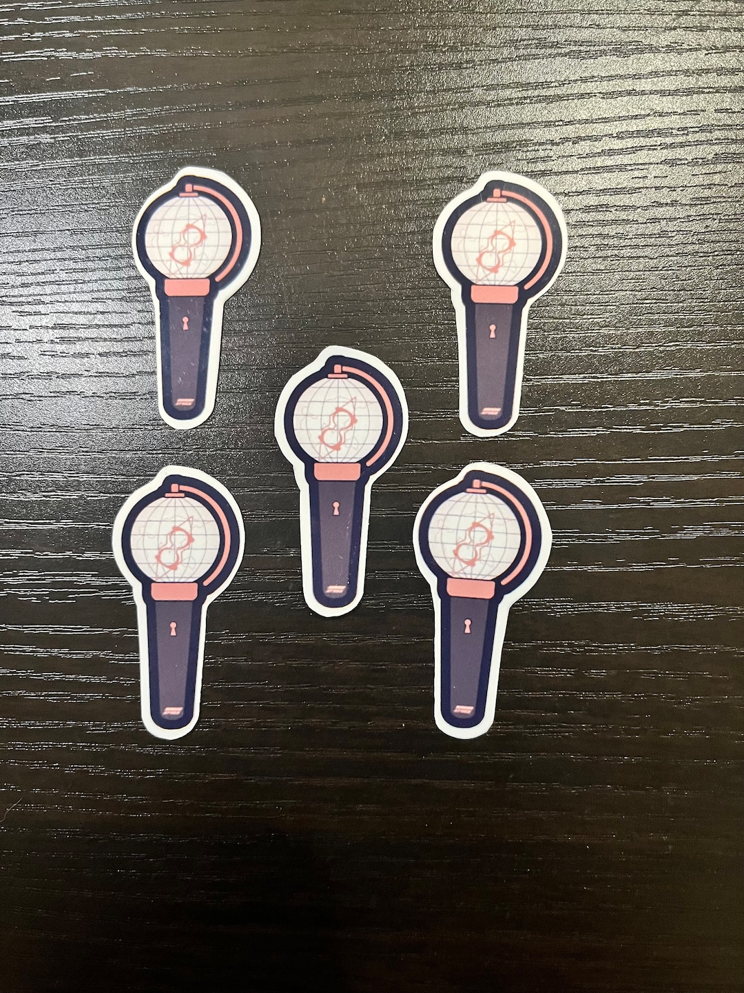 Kpop Lightstick Stickers Got7/jay B/jackson Wang/jinyoung/kpop/bts ...