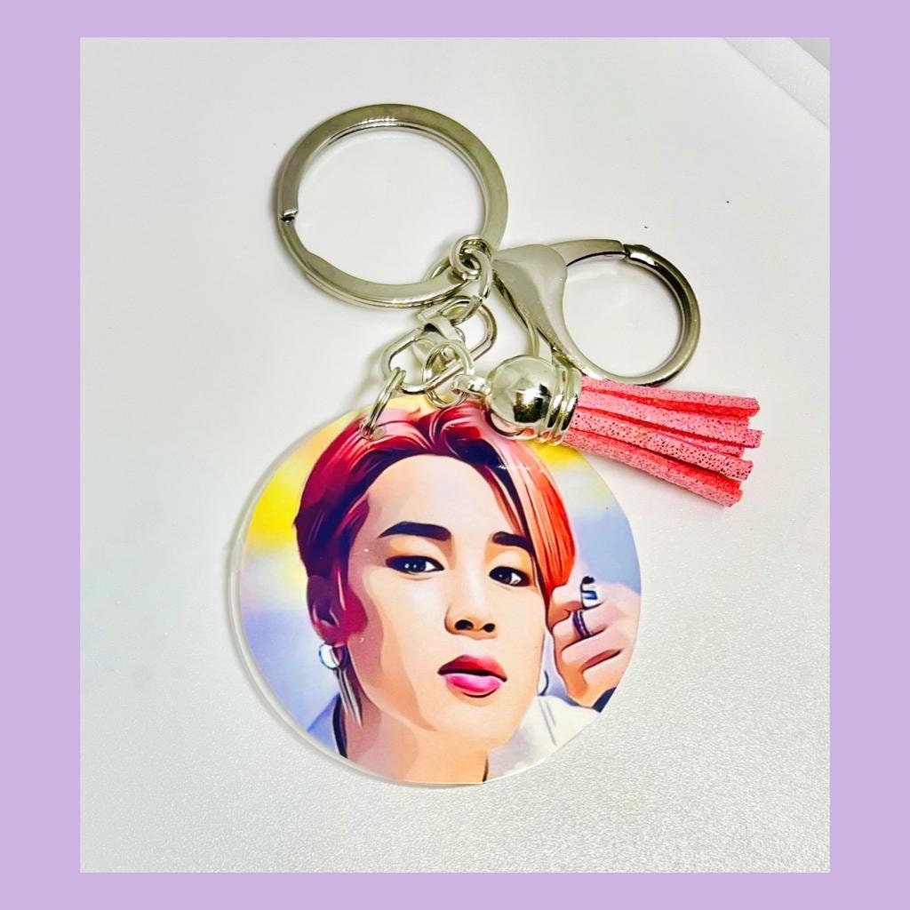 BTS Inspired Keychains /jin/jimin/jhope/jungkook/rm/v/suga/kpop/korea ...