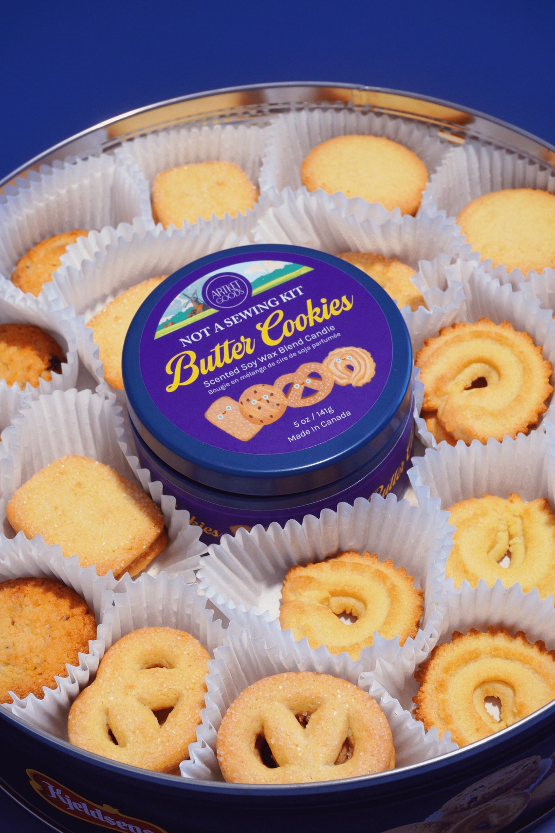 Not A Sewing Kit Butter Cookies Scented Soy Wax Blend Candle - Etsy