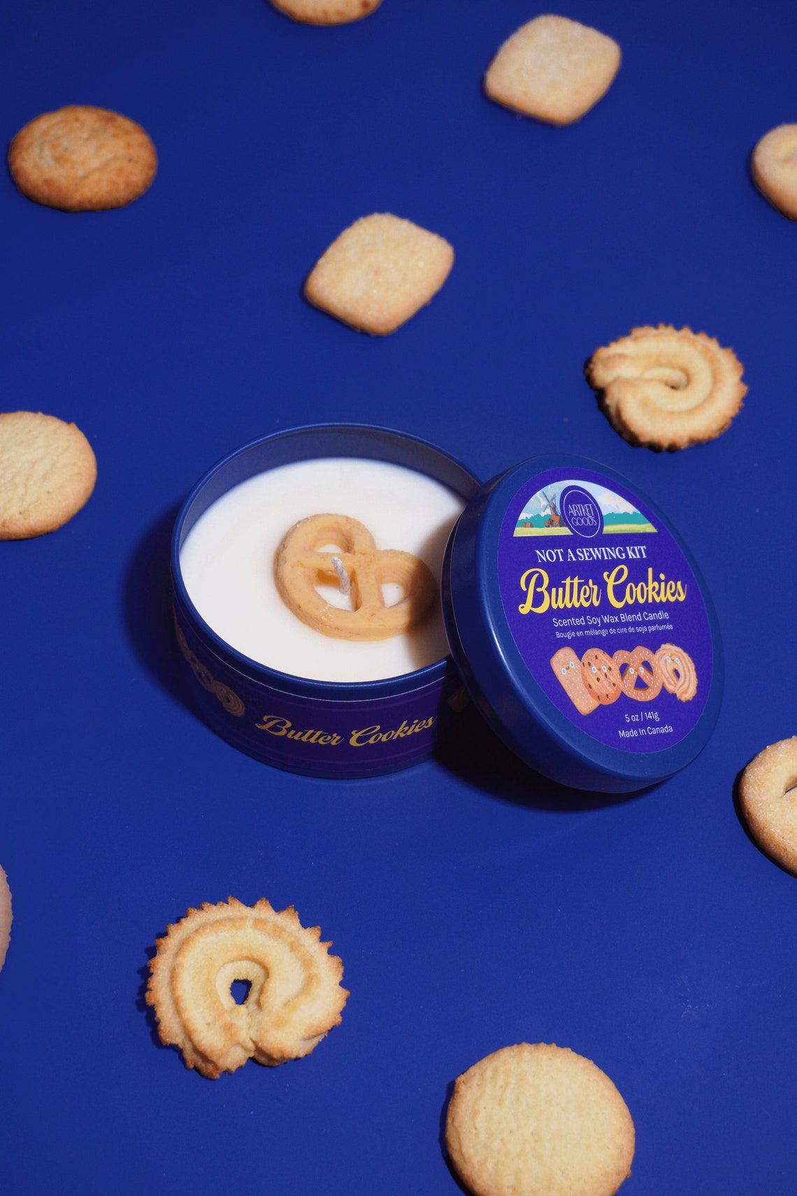 Not A Sewing Kit Butter Cookies Scented Soy Wax Blend Candle - Etsy