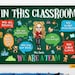 In This Classroom We Are A Team, Personalized Poster, Back to School ...