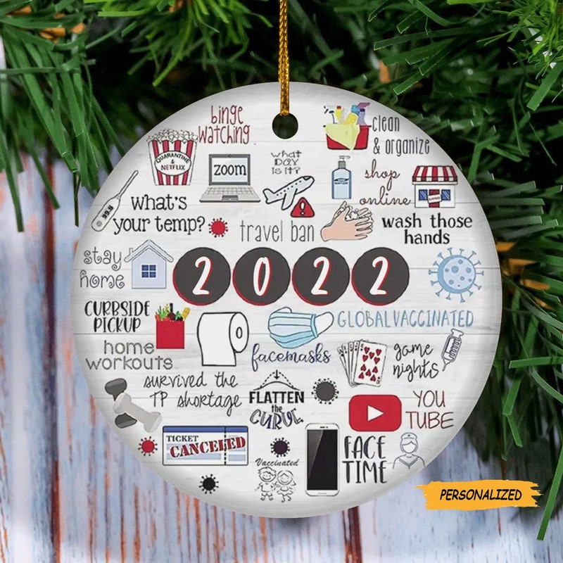 Pandemic Ornament - Etsy