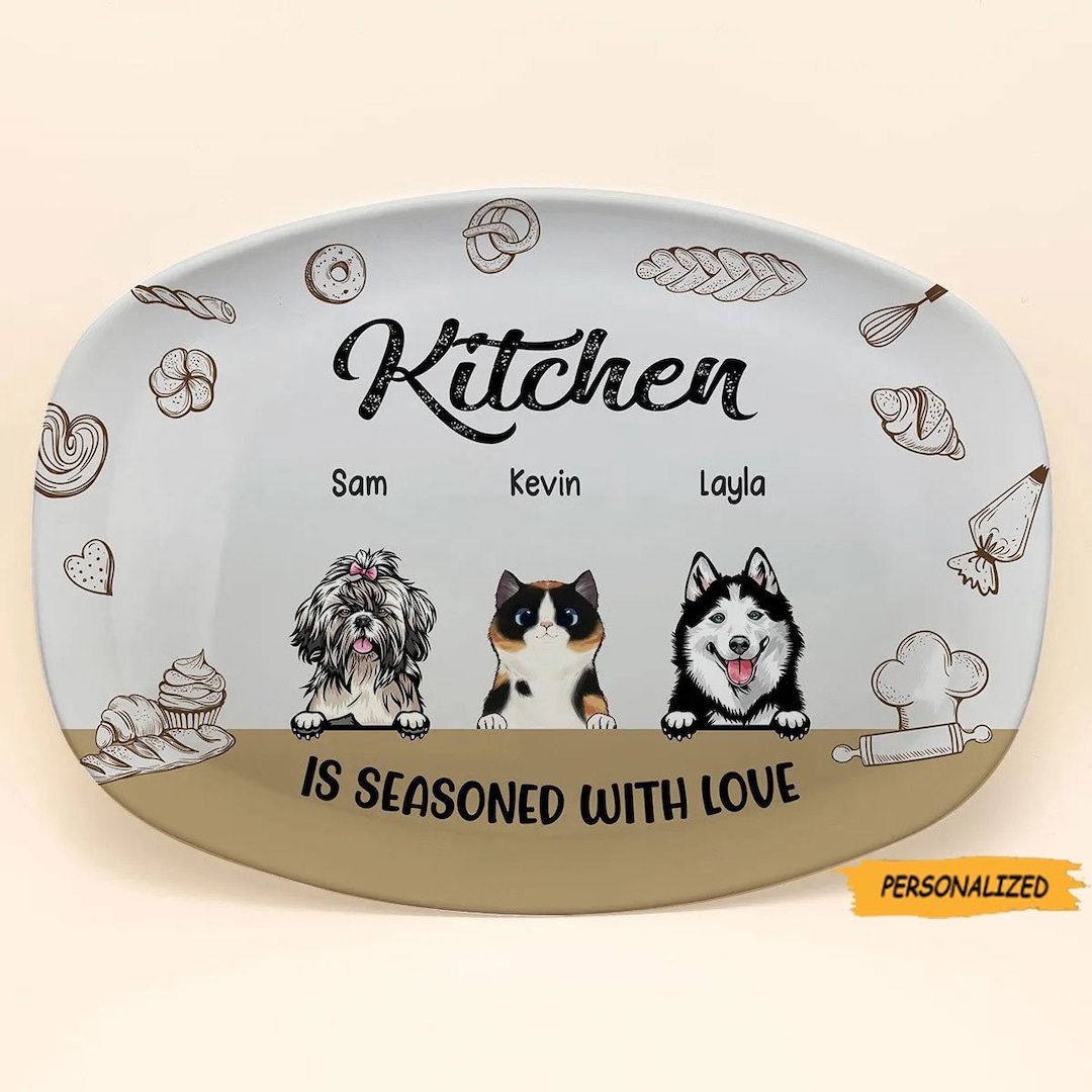 Family’s Kitchen is Seasoned With Love Dog Puppy Cat Kitten ...