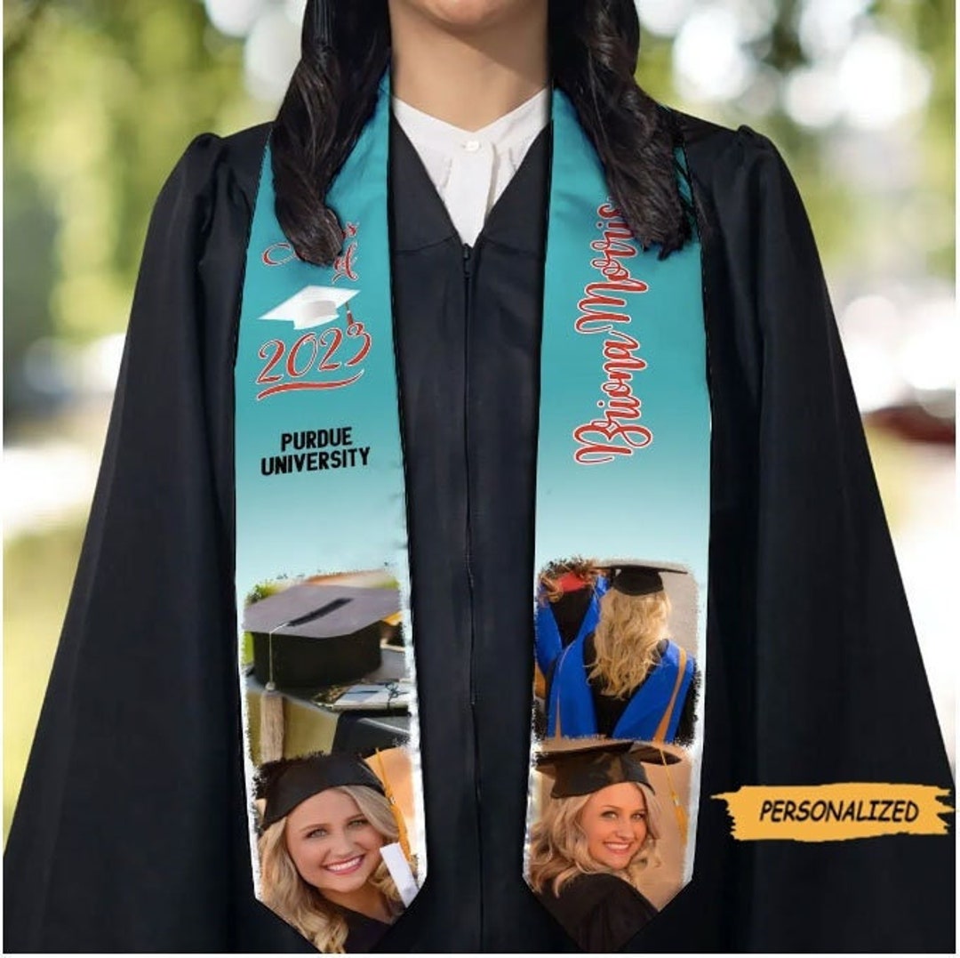 Personalized Class of 2023 Stoles, Graduation Stoles, Graduation Stole ...