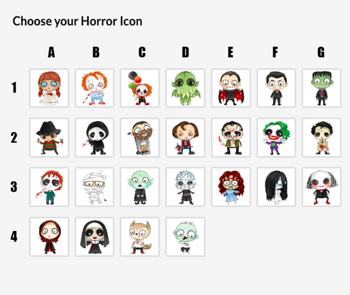 Personalized Horror Movie Family Canvas,poster, Custom Gift for ...