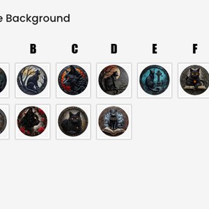 Black Cat Personalized Round Metal Sign, Halloween Gift for Cat Lover ...