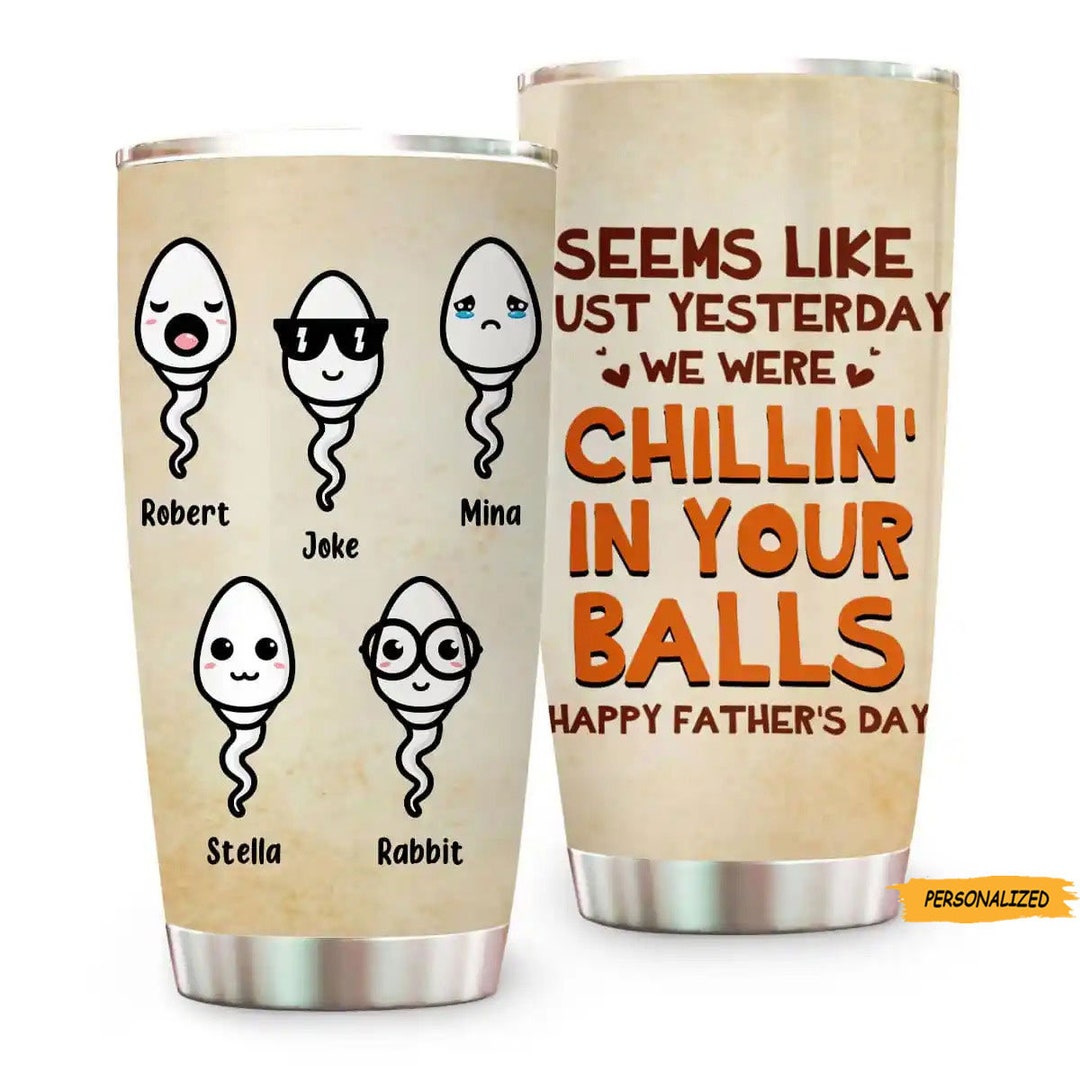 Happy Father’s Day From Your Swimming Champion, Chillin’ in Dad Balls ...