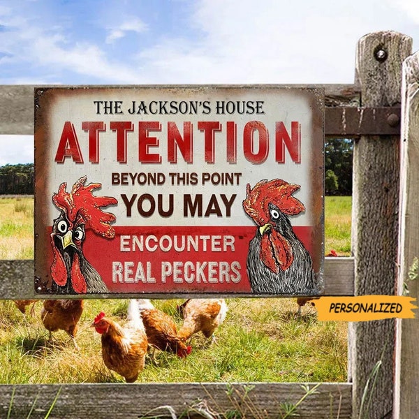 Custom Attention Sign - Etsy