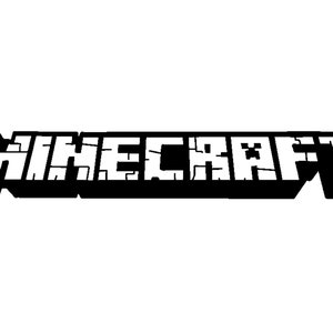 Minecraft Logo Decal Sticker | Laptop Decal | Laptop Sticker - Etsy