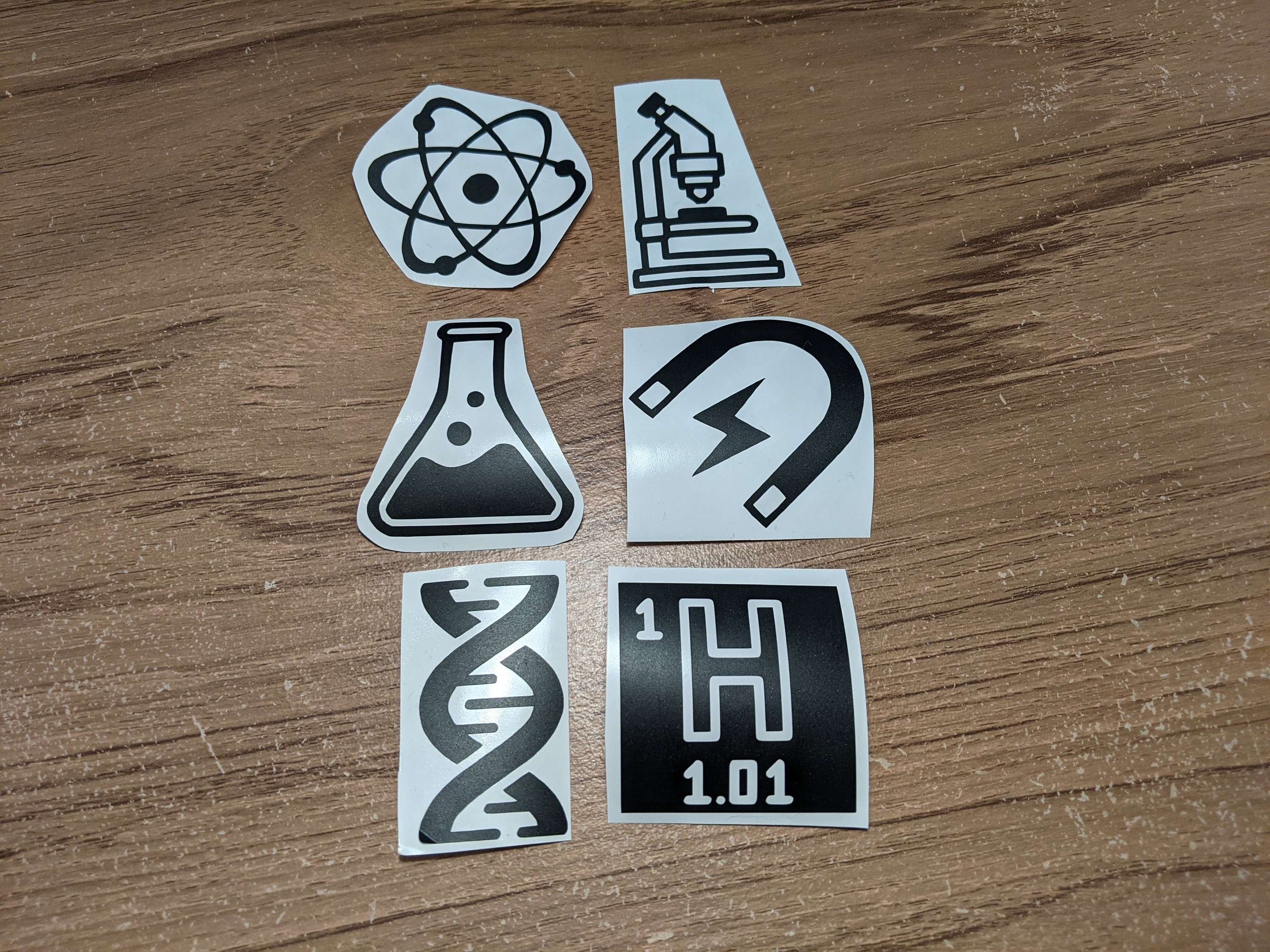 Science Decal Pack | Laptop Decal Sticker - Etsy