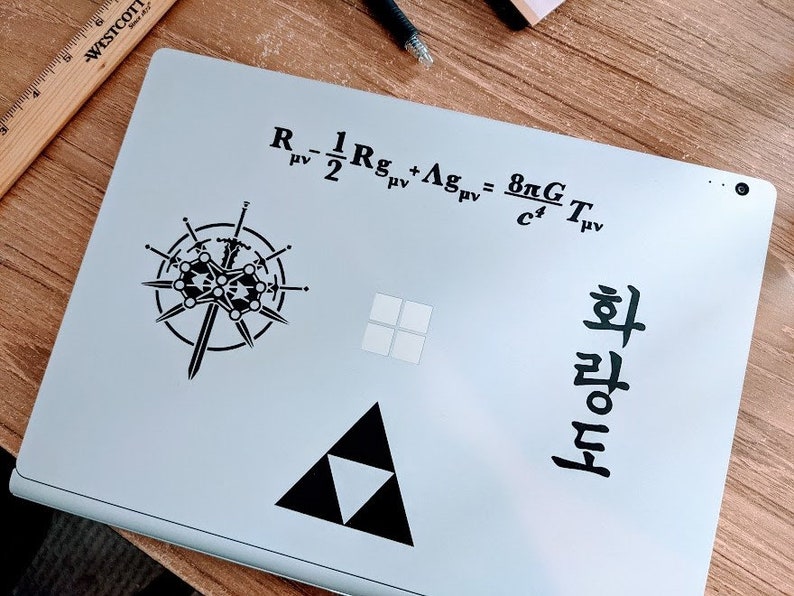 Custom Equation Decal Stickers | Laptop Decal | Laptop Sticker | Nerdy ...