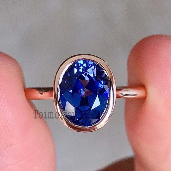 Bezel Set Sapphires - Etsy