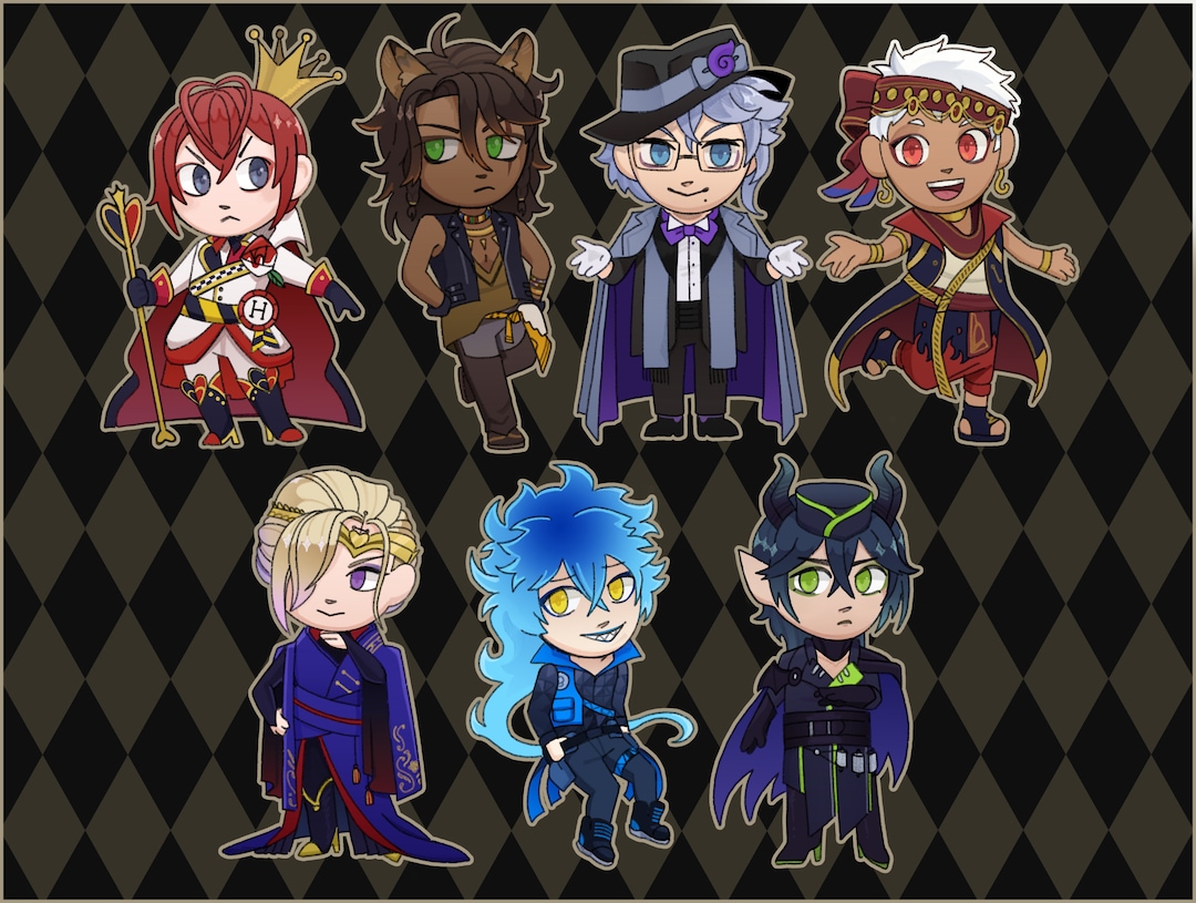 TWST Housewarden Acrylic Charms Twisted Wonderland - Etsy