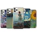 Art Sunset Phone Case Fine Art Paint Cover for iPhone 15, 14, 13, 12 ...