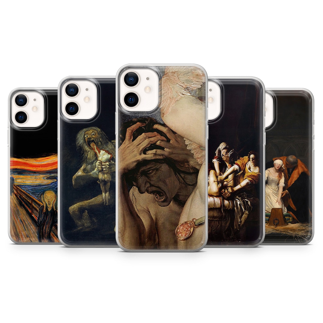 Madness and Death in Modern Art Phone Case for iPhone 17, 16, 15, 14 ...