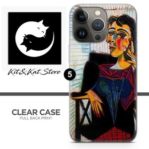Picasso Art Phone Case Cubism Painting Cover for iPhone 17, 16, 15, 14 ...