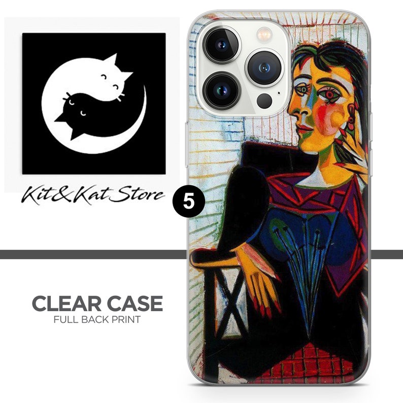 Picasso Art Phone Case Cubism Painting Cover for Iphone 14 - Etsy