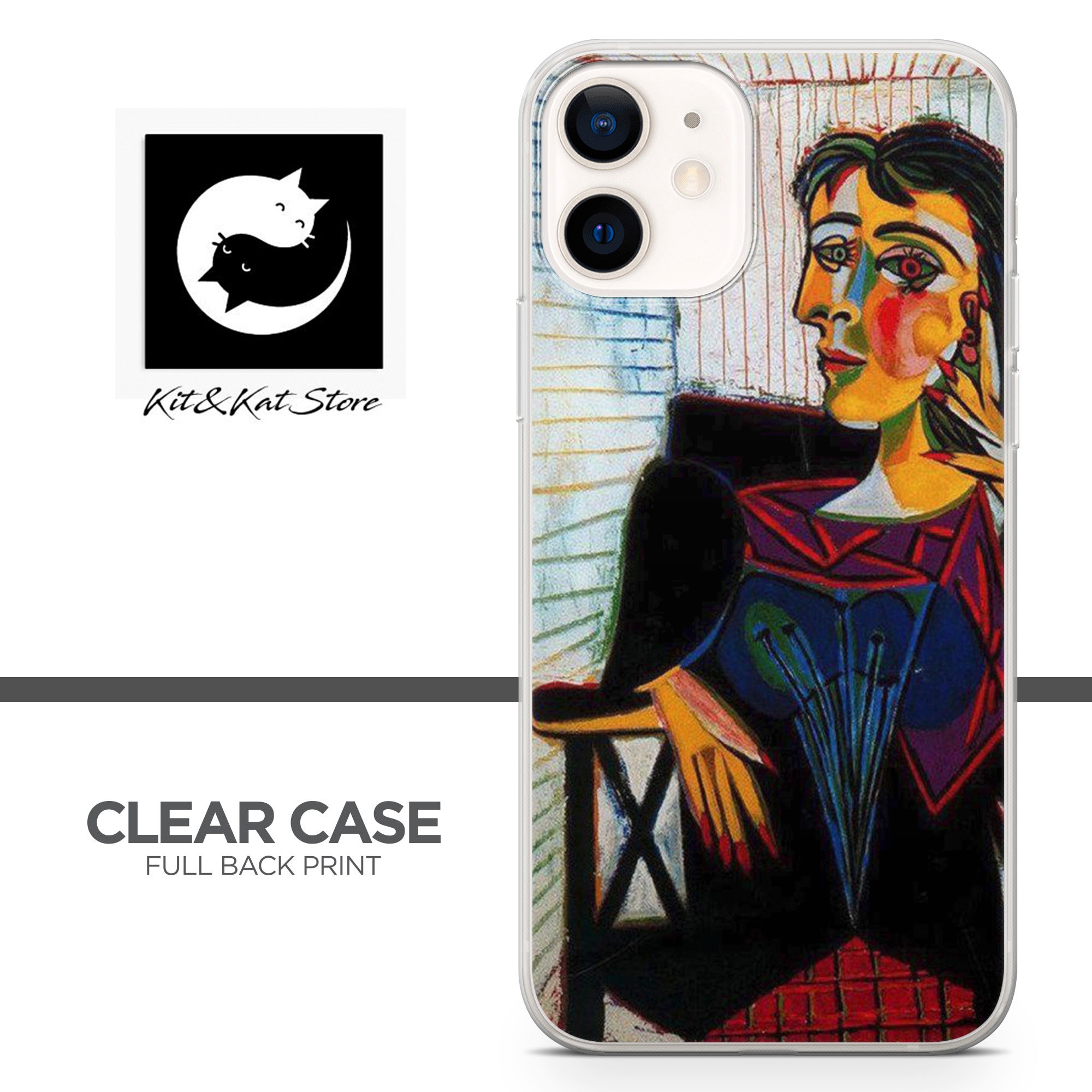 Iconic Painting Phone Case Abstract Art Cover Iphone 13 12 | Etsy