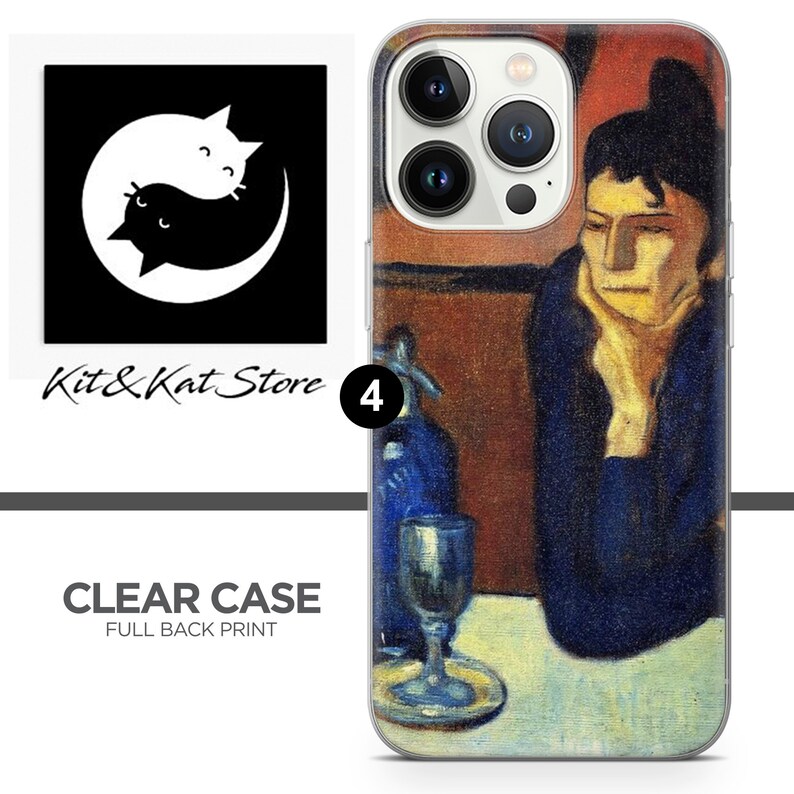Picasso Art Phone Case Cubism Painting Cover for Iphone 14 - Etsy