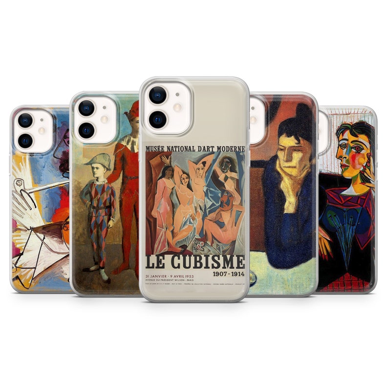 Picasso Art Phone Case Cubism Painting Cover for Iphone 14 - Etsy
