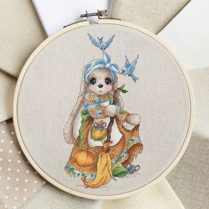 Magic Princess Cross Stitch Pattern PDF, Cinderella Hand Embroidery ...
