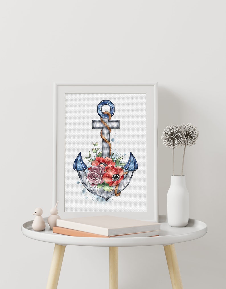 Nautical Cross Stitch Pattern PDF Sailing Cross Stitch Chart - Etsy